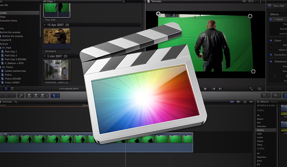 FCPX Video Tutorial: Keying in FCPX