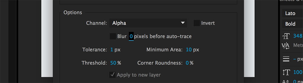 Quick Tip: Converting Text to Masks in After Effects