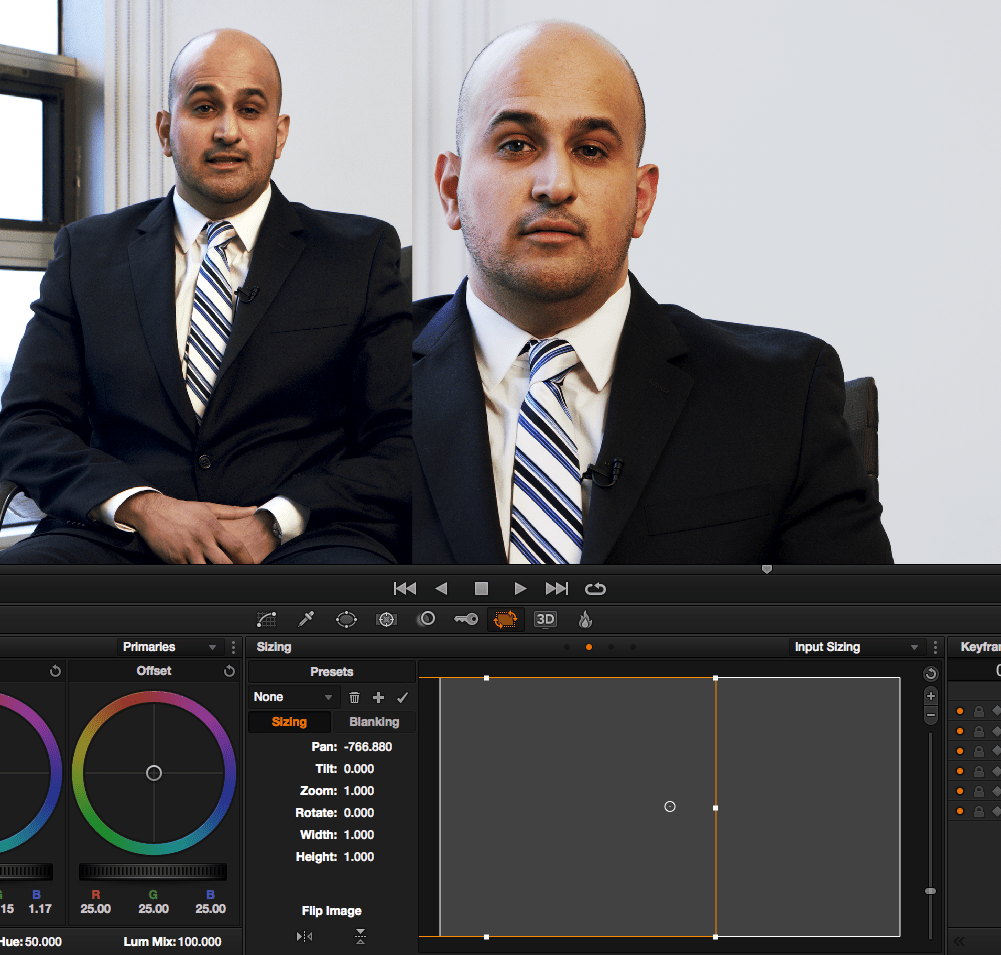 Tips for Coloring Talking Head Interviews in DaVinci Resolve