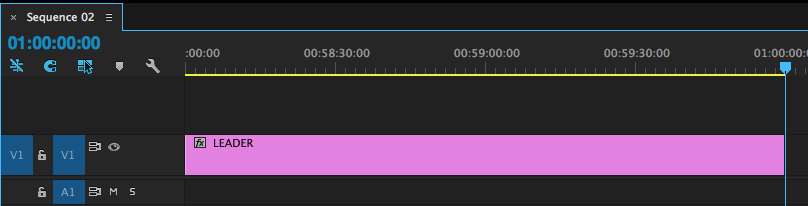 How to Set Sequence Start Timecode in Premiere