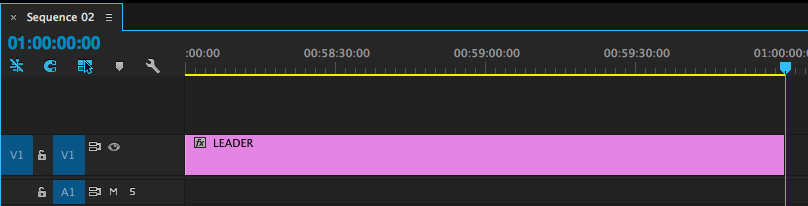 How to Set Sequence Start Timecode in Premiere