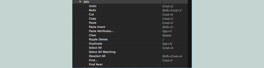 Print Your Own Premiere Pro Keyboard Shortcuts!