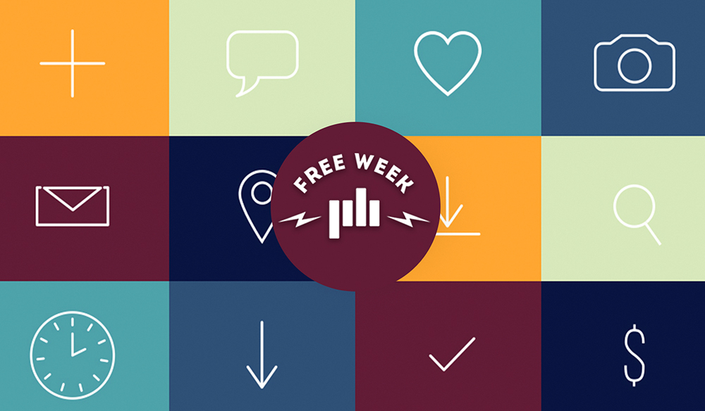 Free Animated Icon Set for Video Editors