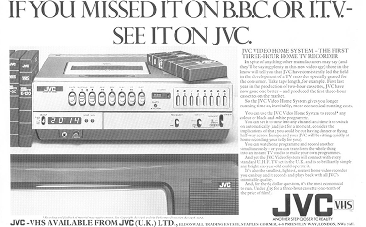 How JVC Forever Changed the Future of Film