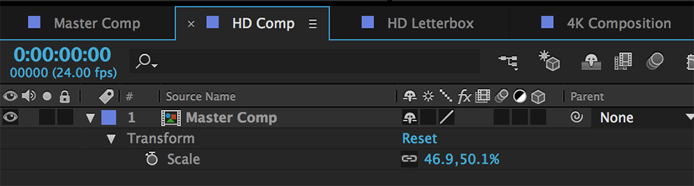 Exporting Tip: Creating Multi-Aspect Compositions in After Effects