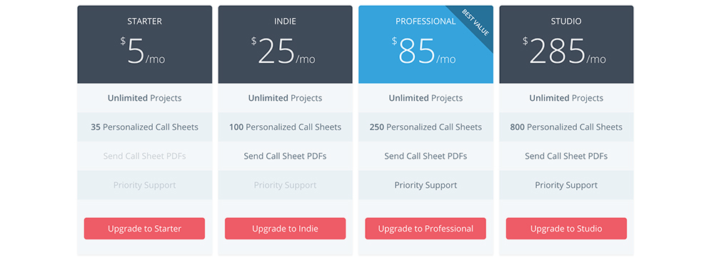Studio Binder: The Call Sheet You Won't Throw Away