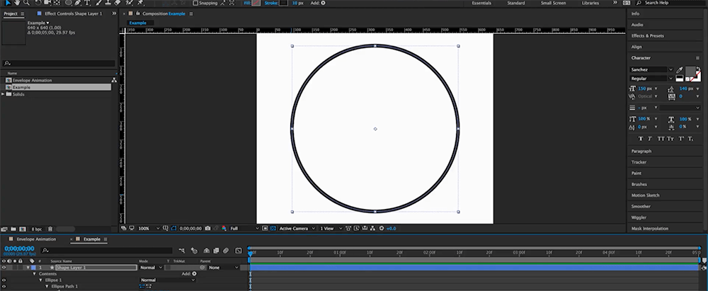 How to Create an Animated Envelope in After Effects
