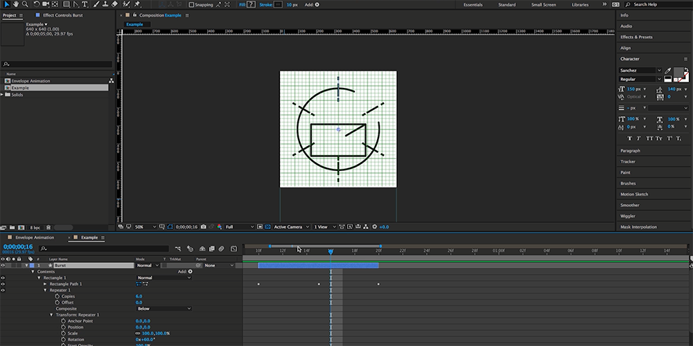 How to Create an Animated Envelope in After Effects