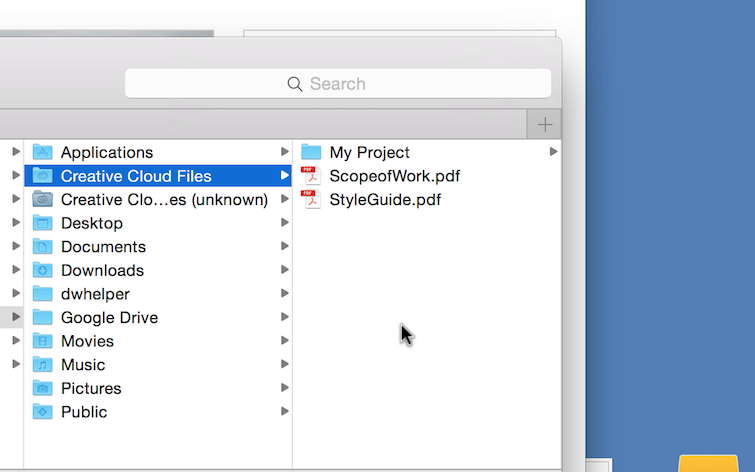 Manage Project Files and Assets Online in the Creative Cloud