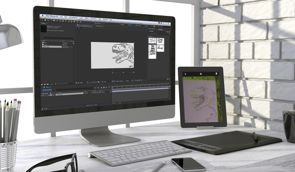 Use a Phone App to Create Vectors for After Effects