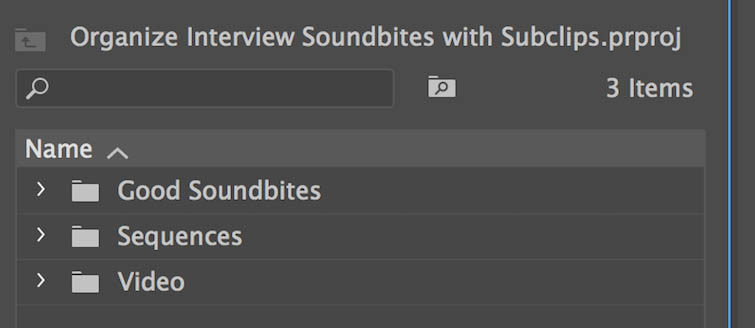 Organize Your Interviews Using Subclips in Premiere Pro — PremiumBeat