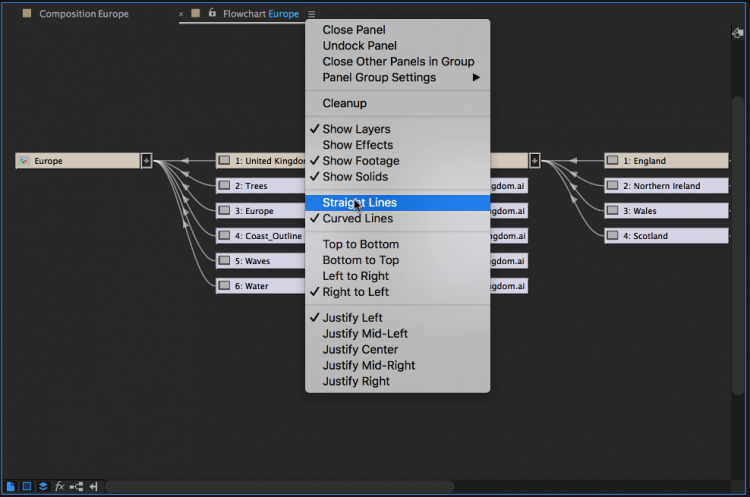 Working with Flowcharts in Adobe After Effects