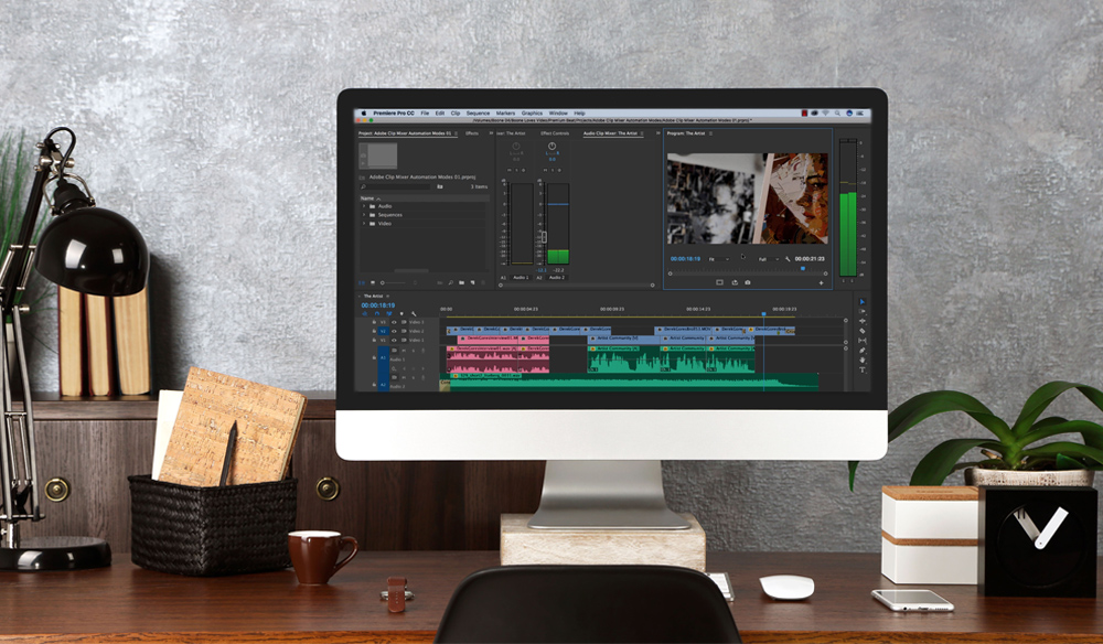 Audio Mixing in Premiere Pro's Clip Mixer — PremiumBeat