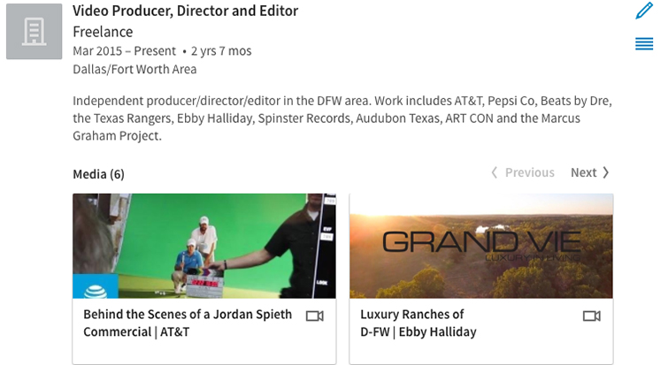 5 Tips for Building a Video Professional Linkedin Profile