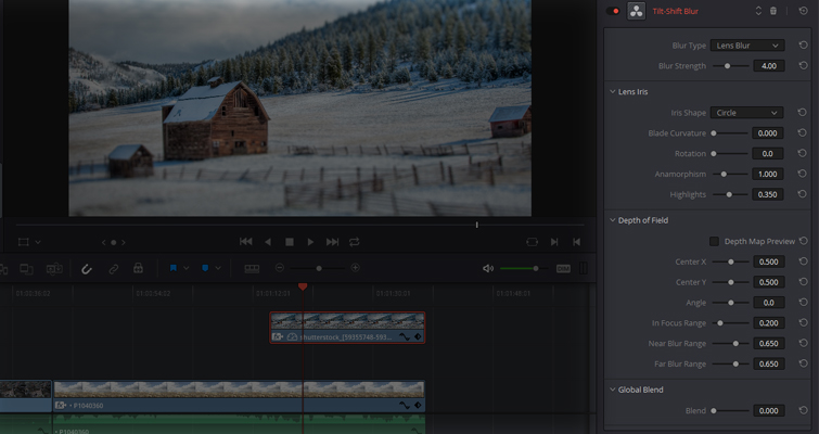 Learn How to Create a "Deakinizer" Tilt-Shift Effect in Resolve
