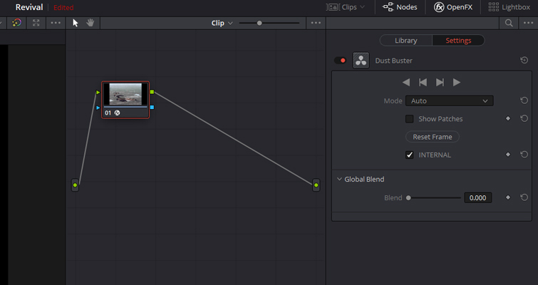 Revive Your Footage With Resolve 15's Automatic Dirt Repair and Dust ...