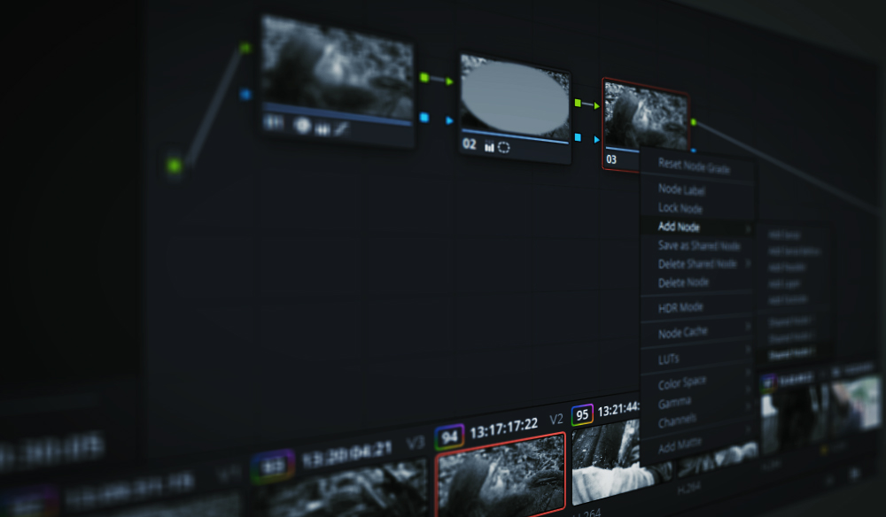 How To Use The Shared Node Feature In DaVinci Resolve 15