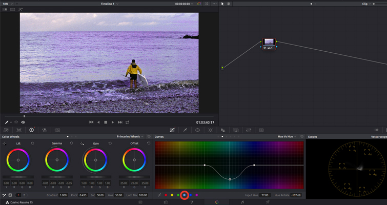 Color Grading: Working with Hue vs. Curves in DaVinci Resolve
