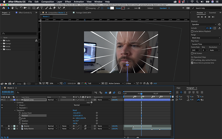 Video Tutorial: How to Create Anime Speed Lines in After Effects