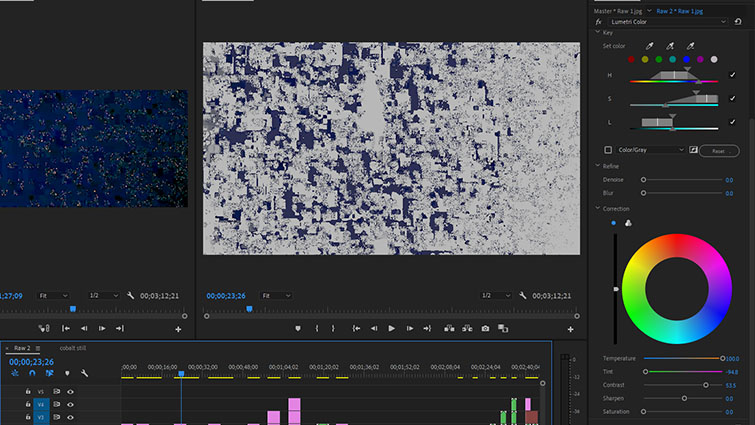 Controlling High, Medium, and Low Image Noise Frequencies
