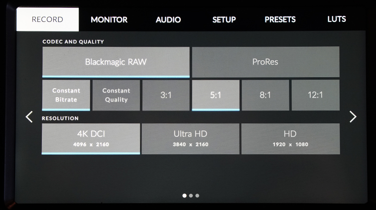 Blackmagic RAW Added To BMPCC4K With Blackmagic Camera Update 6.2