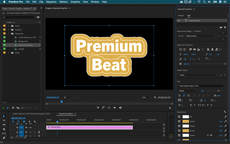 6 New Features in Premiere Pro's Essential Graphics Panel