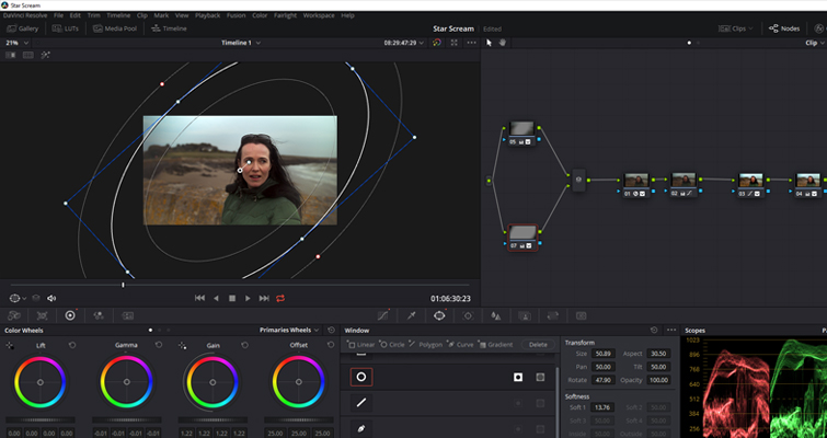 Learn How to Fix a Variable ND Filter Vignette in DaVinci Resolve