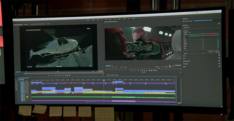 Adobe Offers Look into the Editing of "Terminator: Dark Fate"