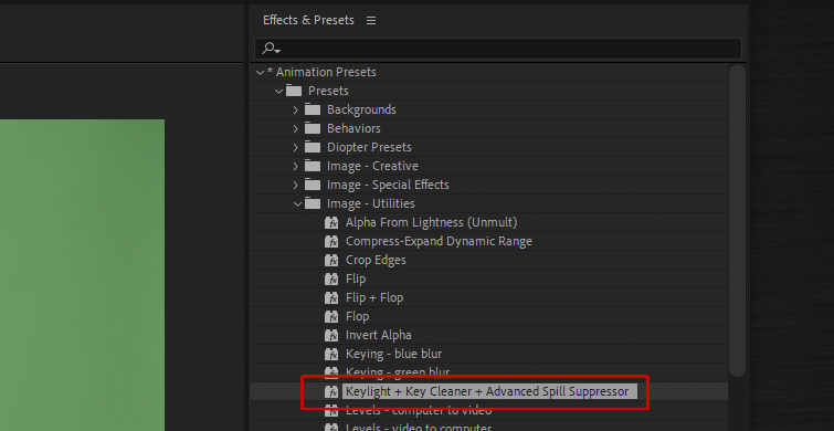 How to Key Green Screen Footage in After Effects