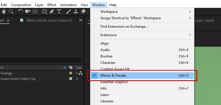 How to Key Green Screen Footage in After Effects