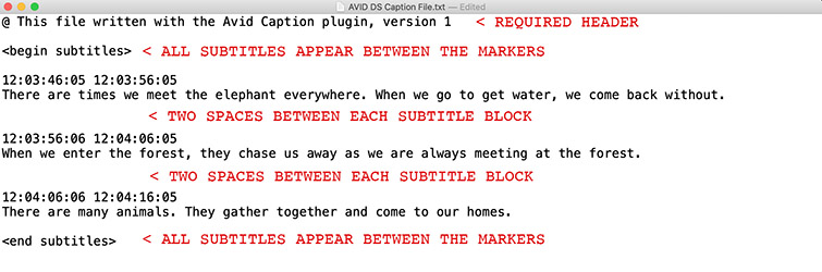 How to Create Foreign Language Subtitles in AVID