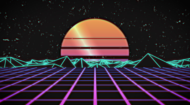 Create a Retrowave Background Loop with Adobe After Effects