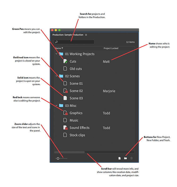 Premiere Pro’s New Productions Feature: Evolution of the Project File