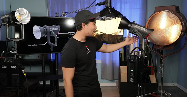 Aputure Announces Two New Light Fixtures: The 600d and NOVA 300C