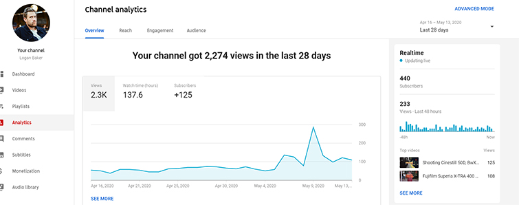 What I've Learned From Starting a YouTube Channel in 2020