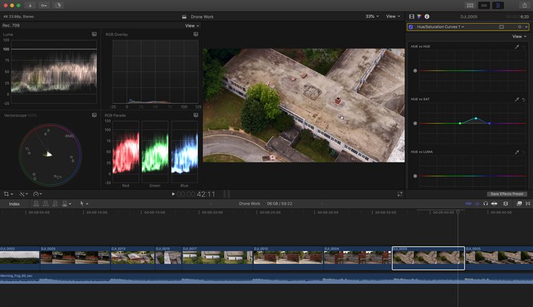 The Best Built-in Color Grading Tools in FCPX