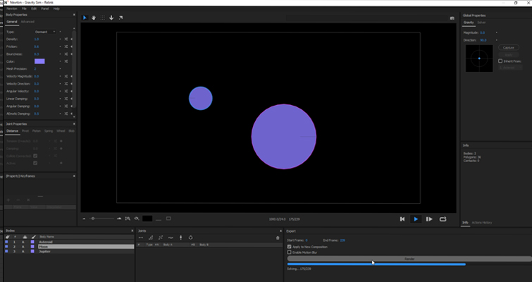10 Minute Crash Course: Newton 3 After Effects Plugin