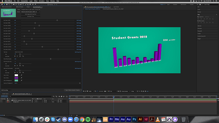 Using Motion Graphics Templates for More than Lower Thirds and Titles