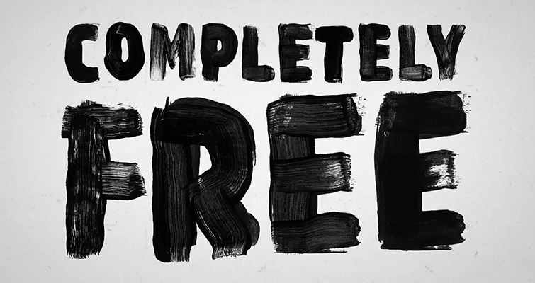 Download FREE Hand-Painted Animated Fonts for Videos and Beyond