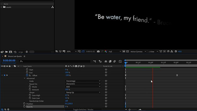 How to Animate Individual Letters in Adobe After Effects