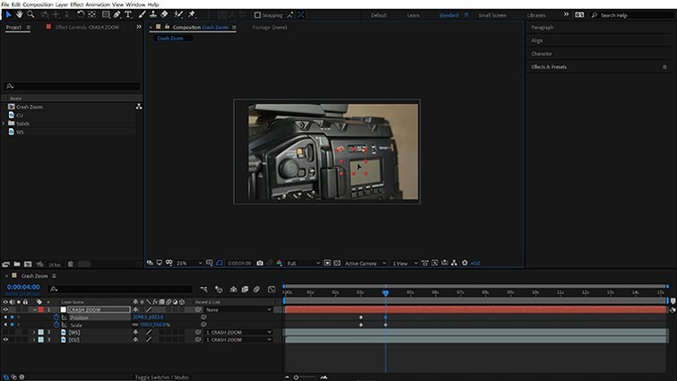 How to Create a Low-Budget Crash Zoom from Two Shots