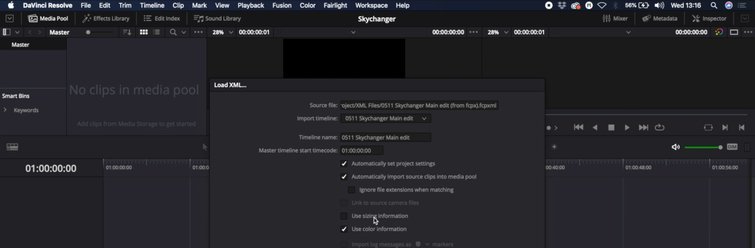 Using XML Files to Move Your Timeline to a Different NLE