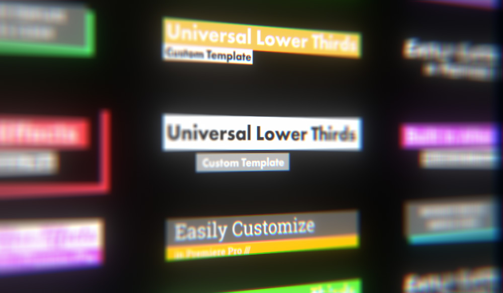 How to Make a Lower Thirds Template That You Can Reuse Anywhere