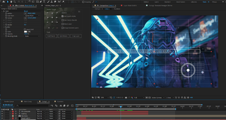 Create a Cyberpunk 2077-Inspired Boot-up Display in After Effects