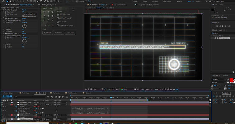 Create a Cyberpunk 2077-Inspired Boot-up Display in After Effects