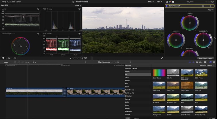 Color Correct, Add Music, and Export Your Video in FCPX