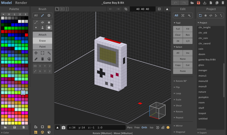 Create 3D Voxel Art with MagicaVoxel: FREE Project Files Included