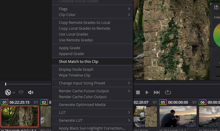 CineMatch - Color Matching at the Click of a Mouse