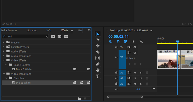 The Flashback Sequence Effects Tool Kit