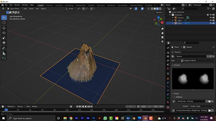 How to Create Real 3D Terrain in Blender (Without Plugins)